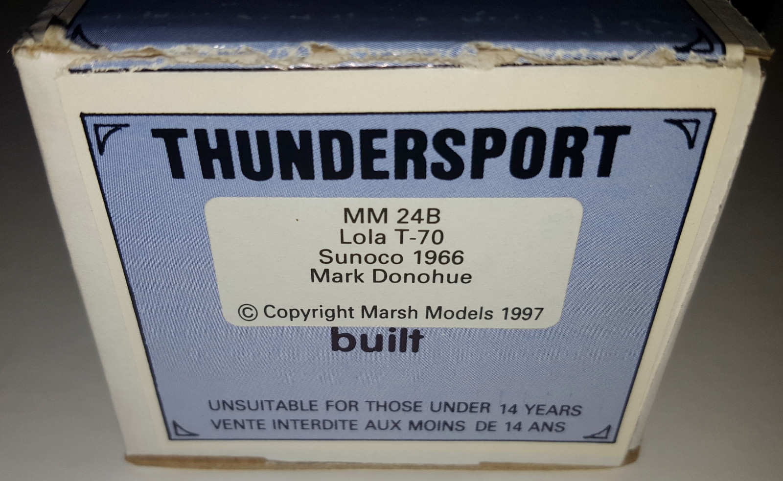 Marsh Models Built #MM24B 1/43 1966 Can Am Lola T70 Mk.II Sunoco #6 ...