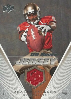 2008 Upper Deck Dexter Jackson Jersey Tampa Bay Buccaneers Appalachian ...