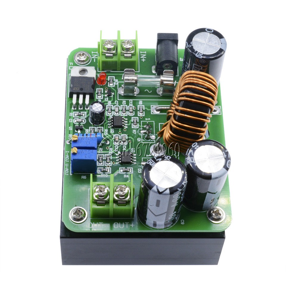 DC-DC 600W 10-60V to 12-80V Boost Converter Step-up Module car Power ...
