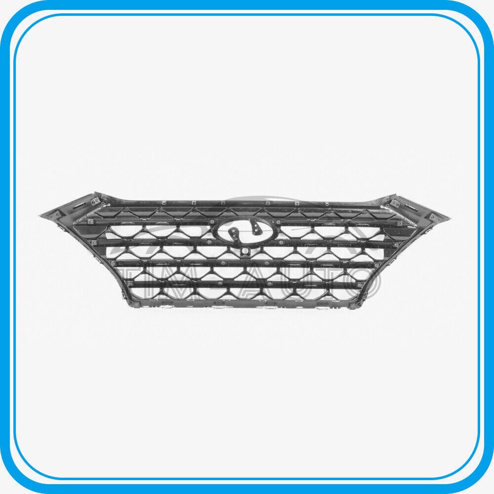 Grille Assembly Fits 2019-2021 Hyundai Tucson 86350D3660 HY1200234 ...
