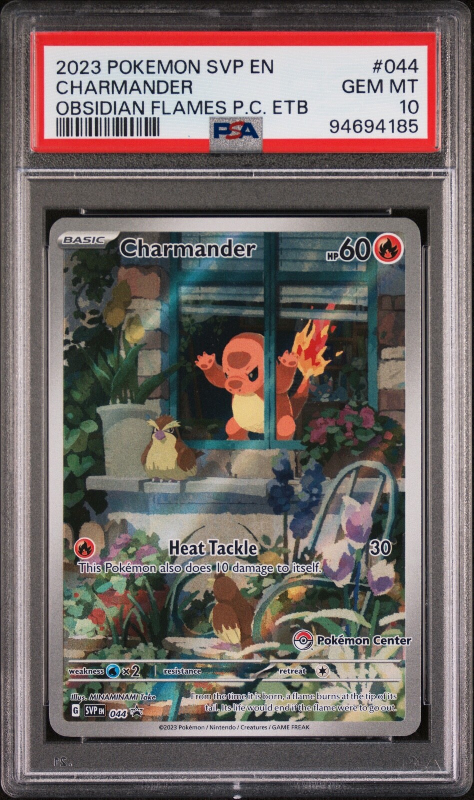 Charmander 2023 Scarlet & Violet: Black Star Promo #SVP044 Obsidian ...