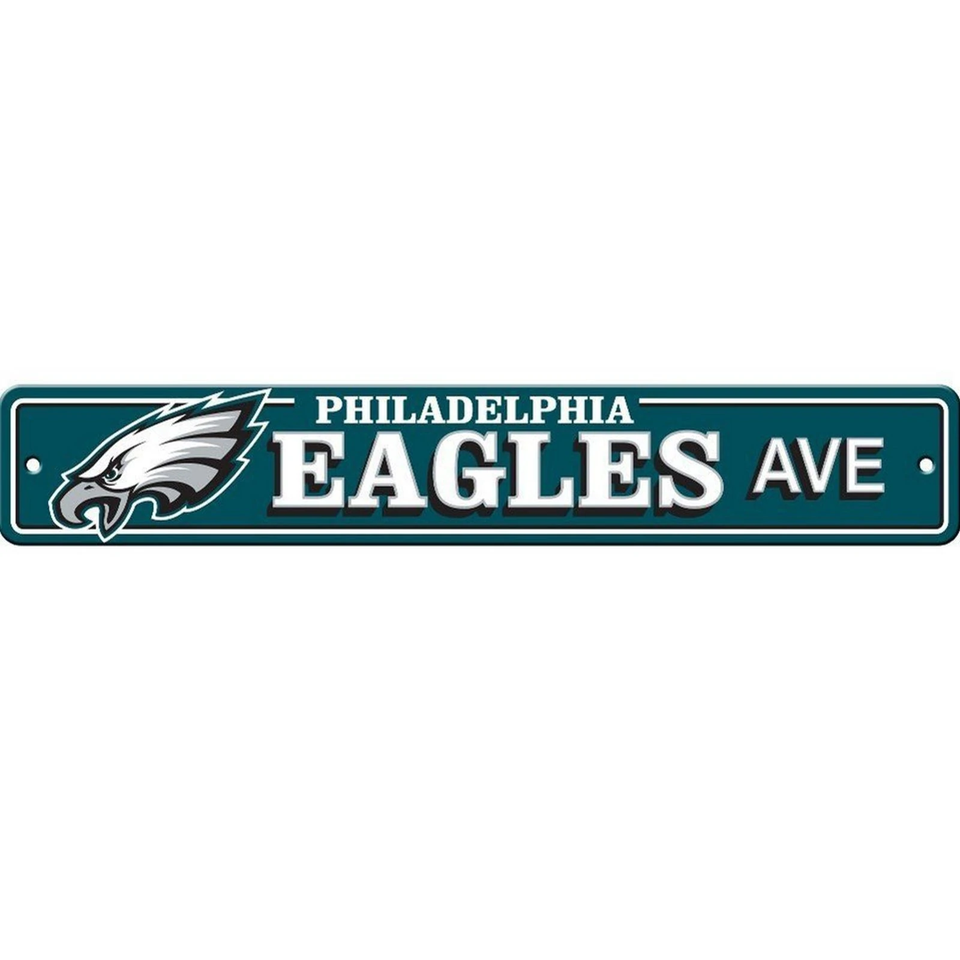 Official NFL Football Street Sign Ave Licensed Durable Man Cave | eBay