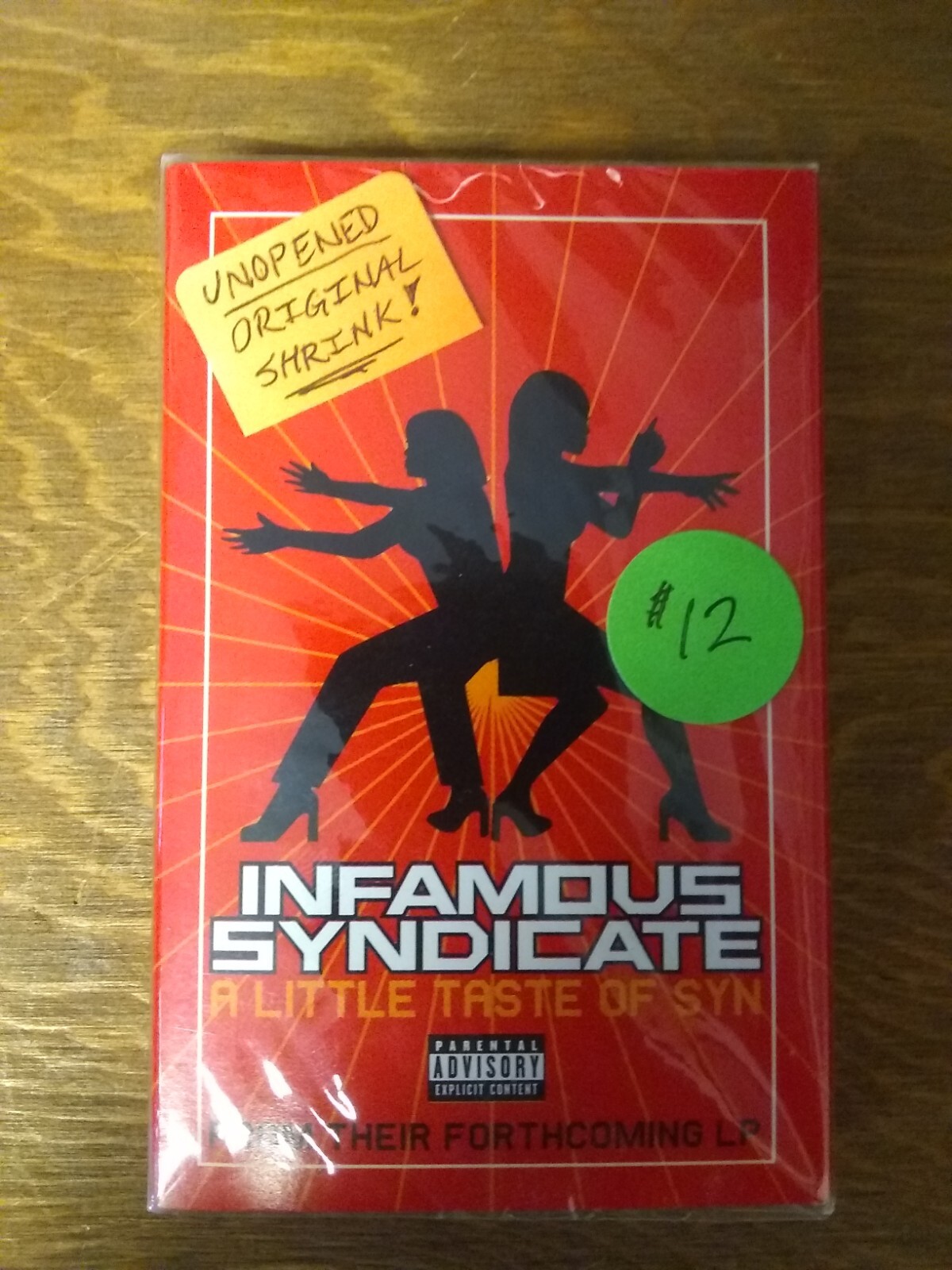 Infamous Syndicate A Little Taste Of Syn Cassette Promo Sampler ...