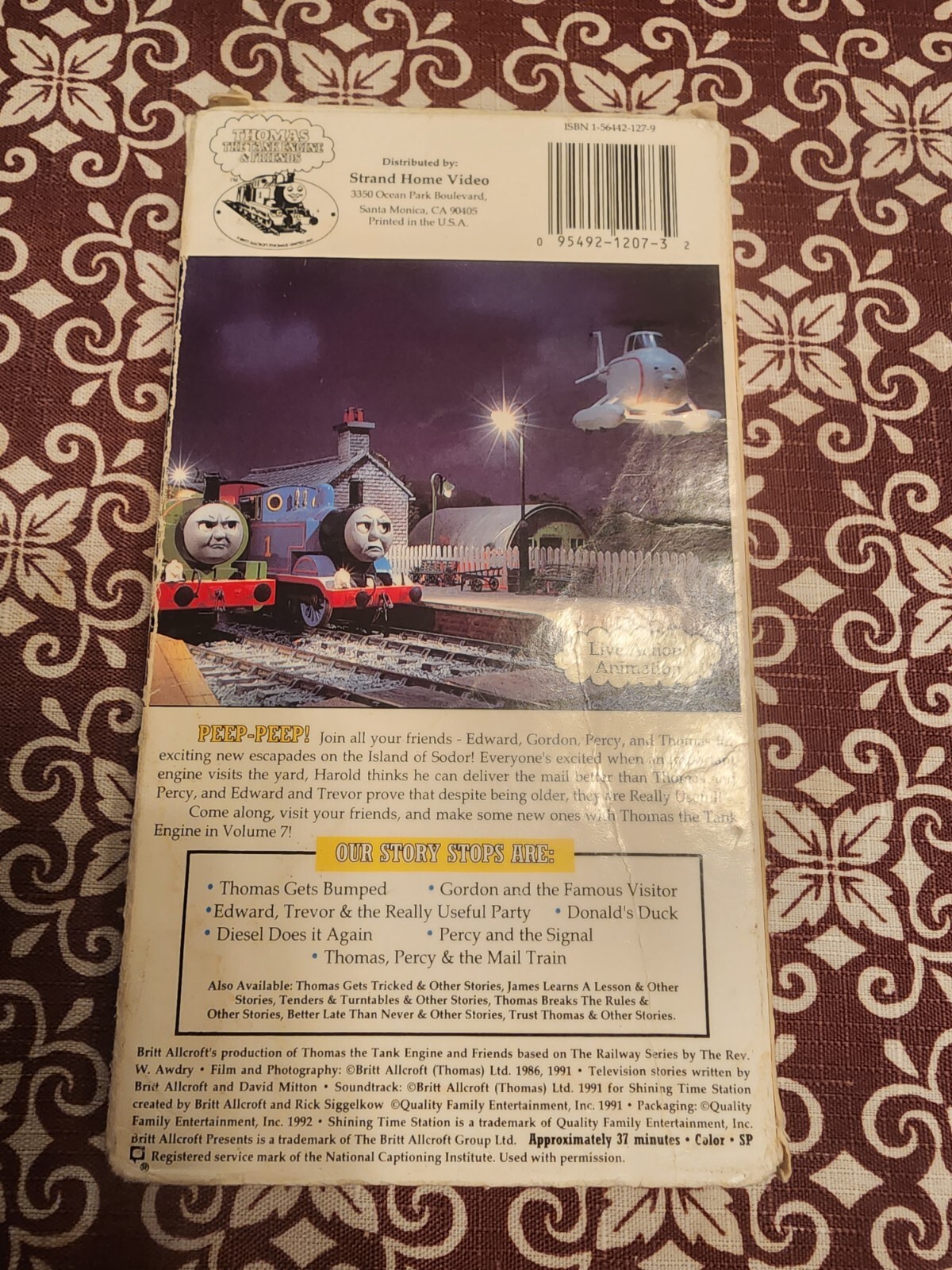 Thomas The Tank Engine & Friends VHS Tape Thomas Gets Bumped & Other ...