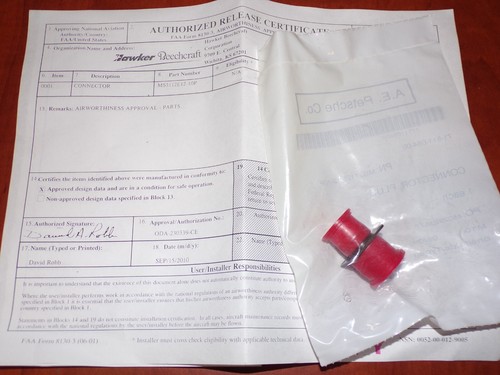 A.E. Petsche Co Connector Plug MS3112E12-10P with FAA 8130 | eBay
