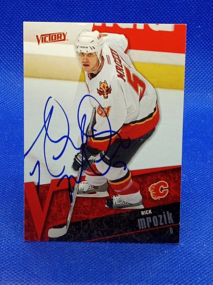 AUTOGRAPH AUTO Rick Mrozik 2003-04 UD Victory #26 | eBay