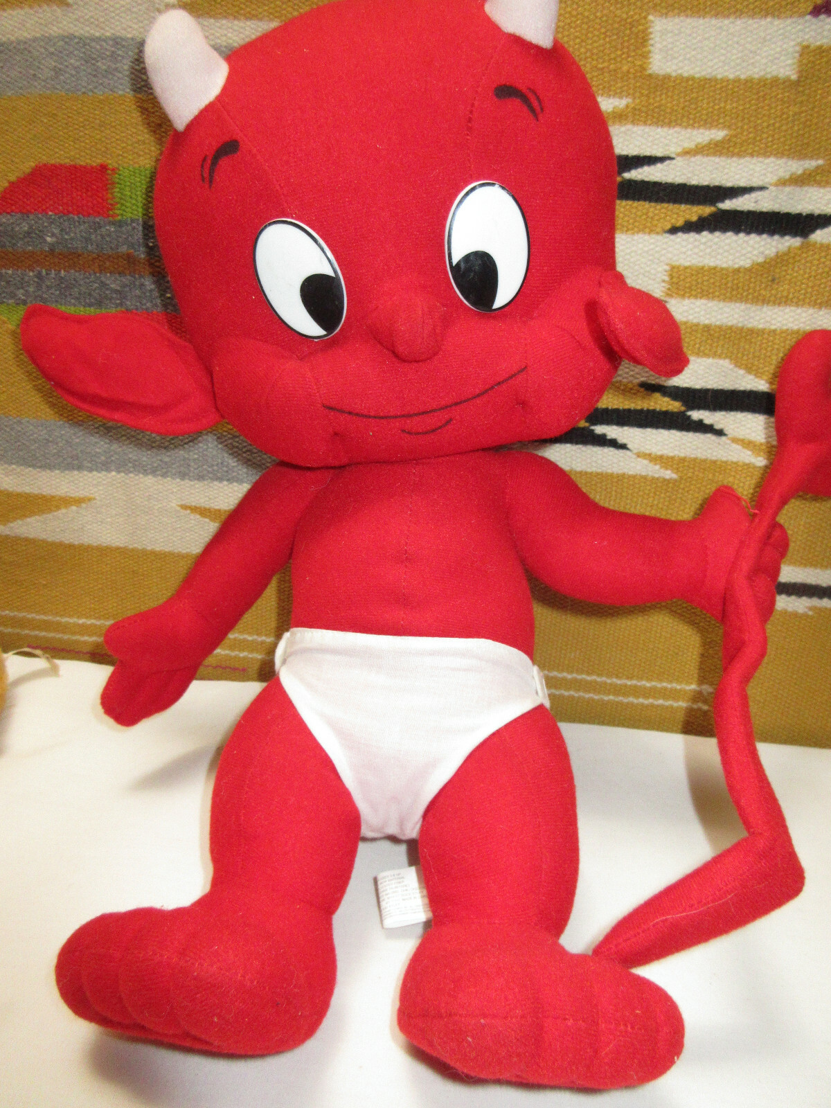 RARE Vintage 17" THE LITTLE RED DEVIL 60s Harvey Toons Comic Character ...