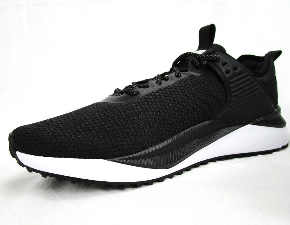 PUMA Men's PC Runner Athletic Sneaker Black Running Shoe, Cushioned ...