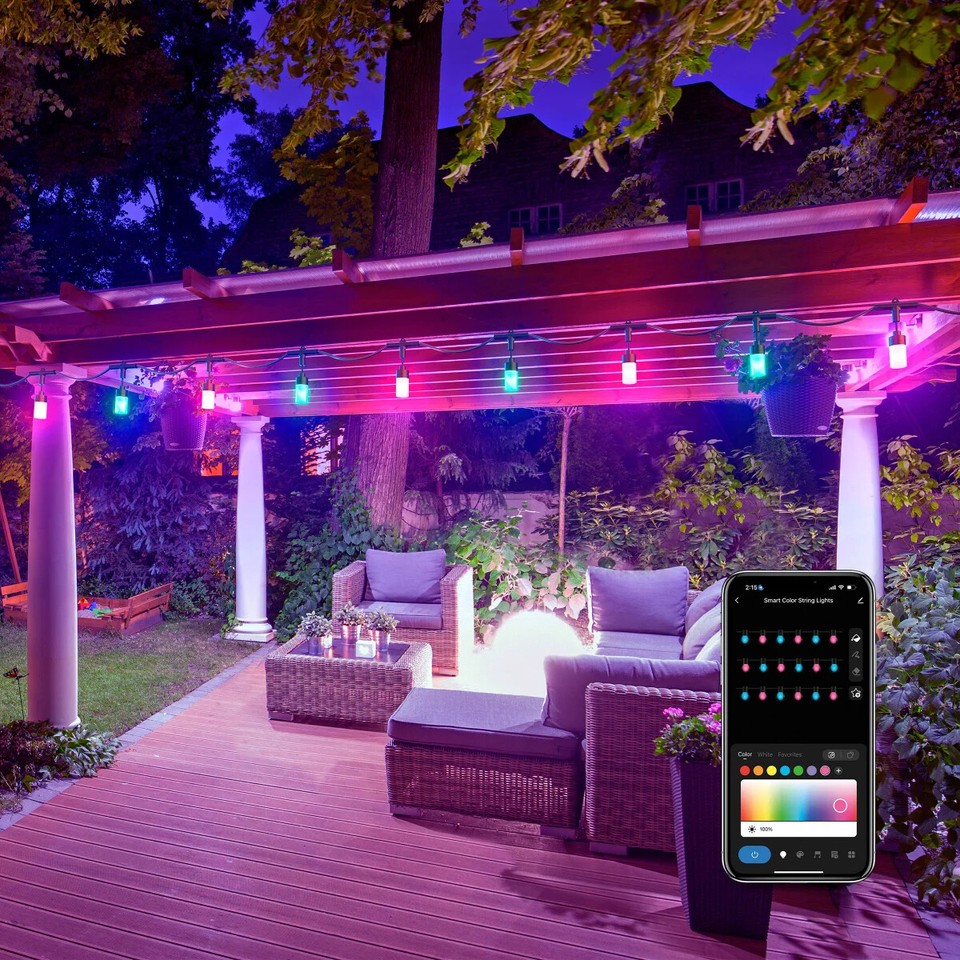 Atomi Smart Wi-Fi Color String Lights | eBay