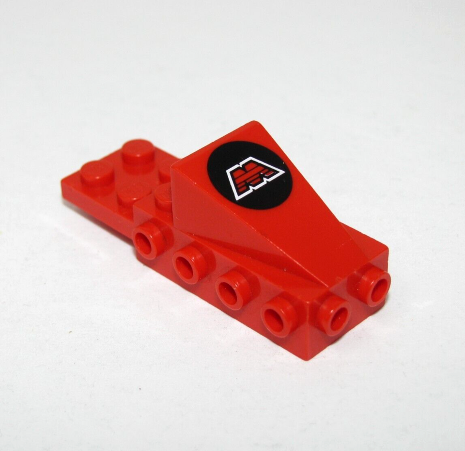 LEGO 1990s Space Red Cockpit Space Front Nose M:Tron Logo 2336p68 6896 ...