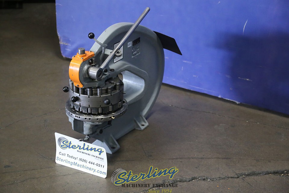 2", Used Rotex Manual Hand Turret Punch, Mdl. 18, A7470 | eBay