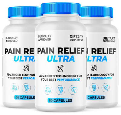 Pain Relief Ultra Formula Dietary Supplement 180 Capsules Dietary ...