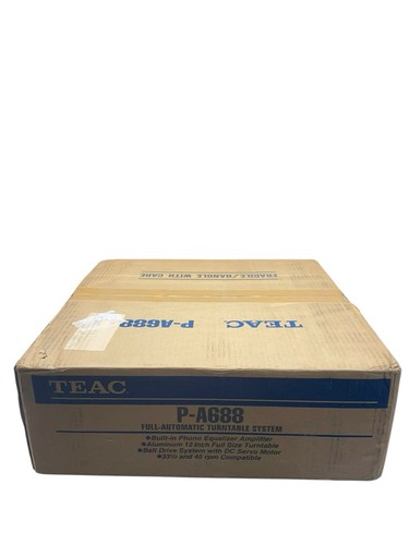 TEAC P-A688 Automatic Belt Drive Turntable. New In Box | eBay