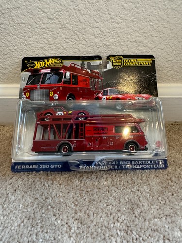 Hot Wheels Team Transport Mix H 2025 Ferrari 250 GTO and Fiat 642 RN2 ...