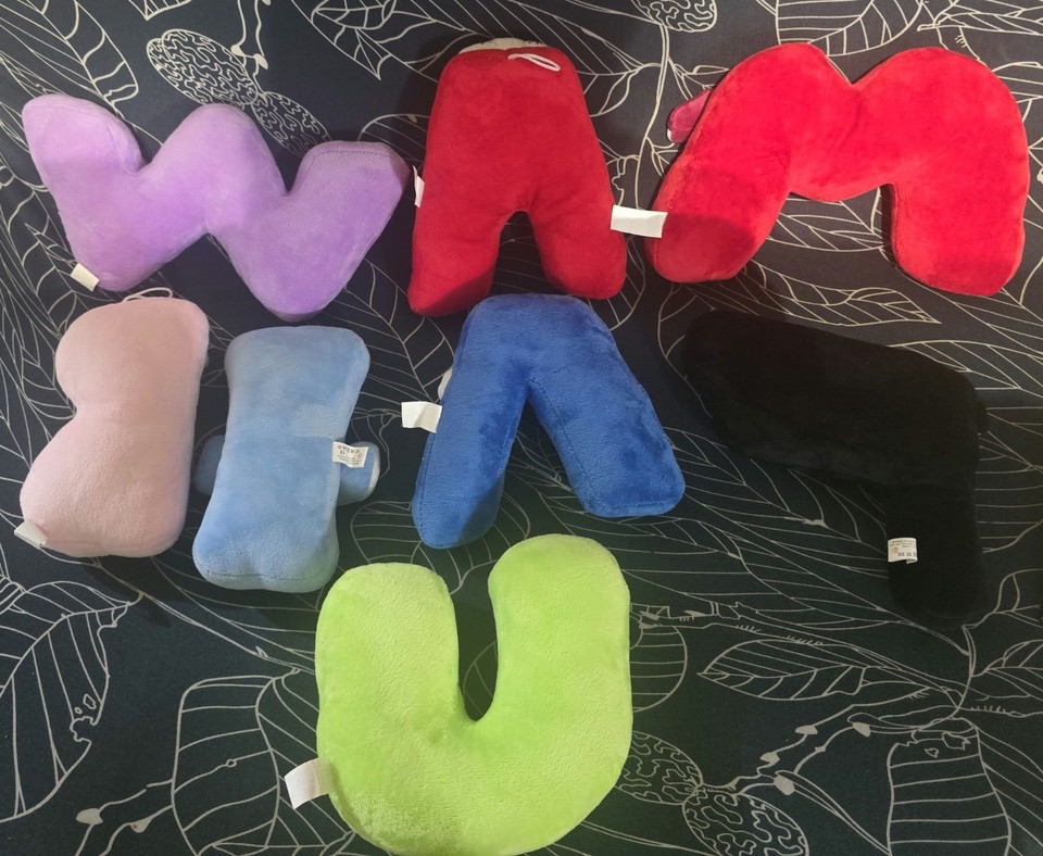 8 Alphabet lore Letter Plush Toys | eBay UK
