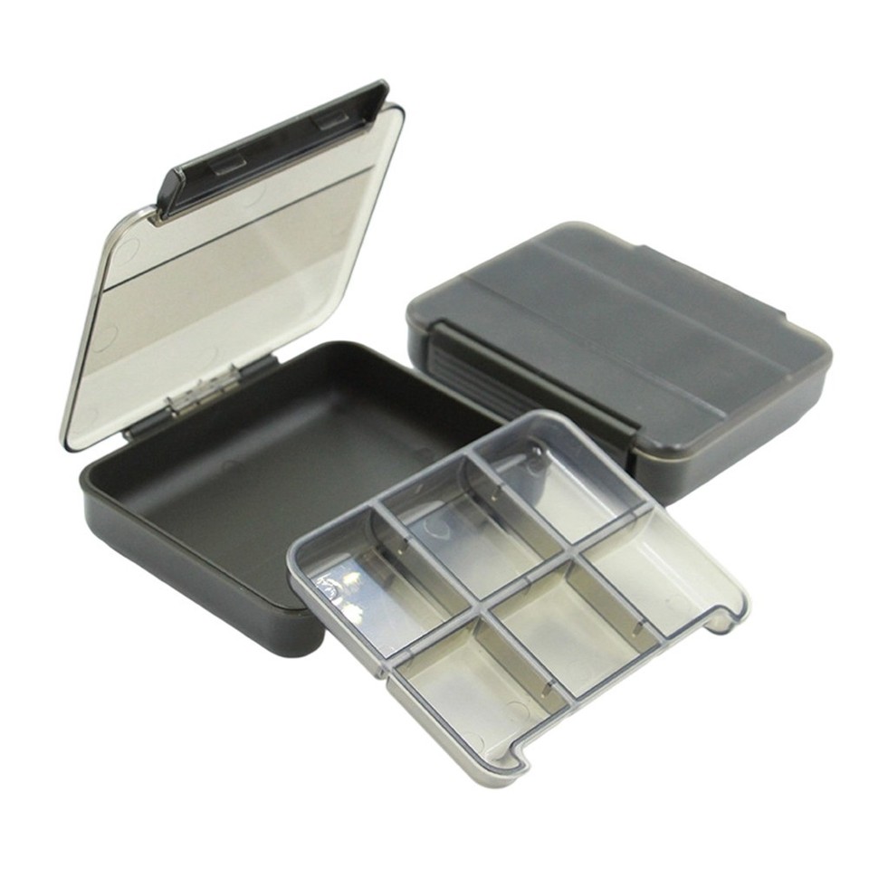 Boîte à carpe crochet de pêche compartiment de rangement tailles 4 à 12 ...