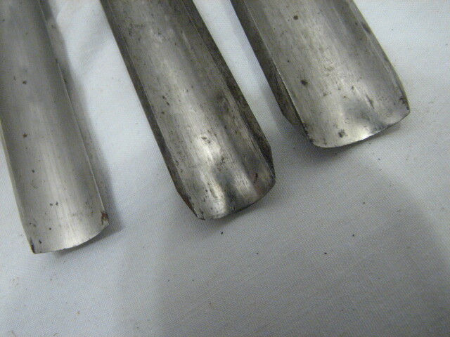 Lot Woodworking Gouge Chisels James Swan Buck Crank Neck Crane Carving ...