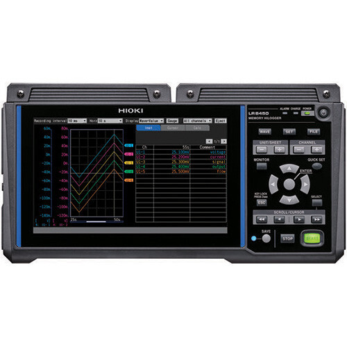Hioki LR8450 Memory Data logger HiLogger w/ U8551 U8552 U8553 U8554 ...