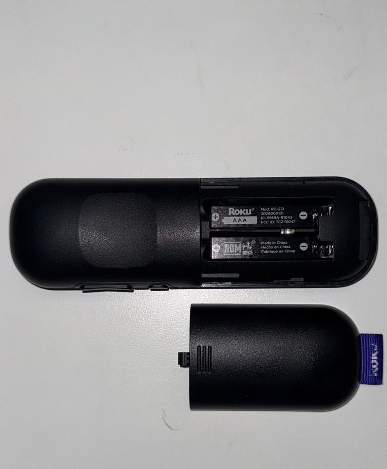 Original Roku TV Voice Remote RG-GZ1 3026000131 NETFLIX DISNEY+ APPLE ...