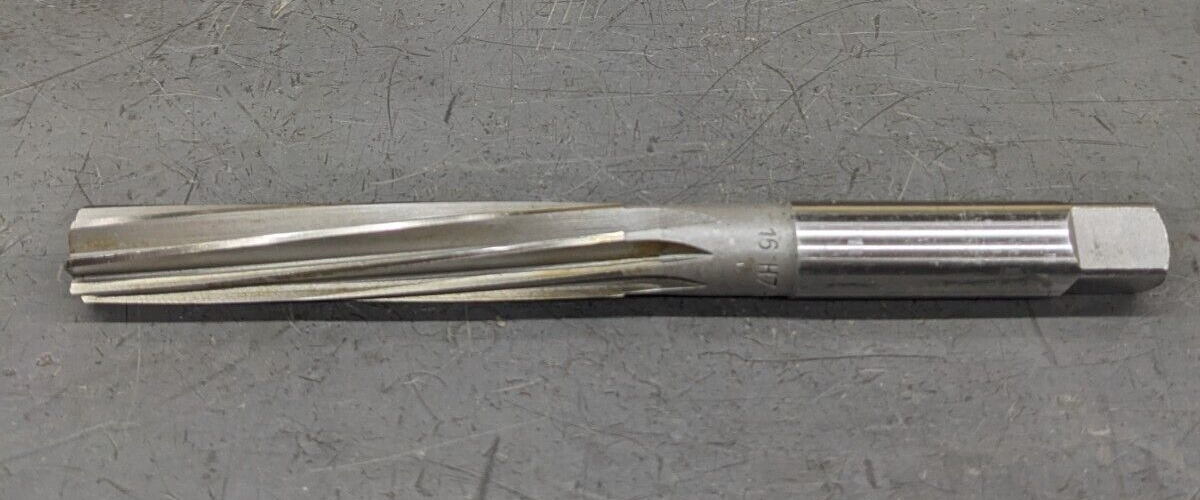 16.0 mm Toolmex Left Hand Spiral Flute Hand Reamer HSS 5-011-090 Poland ...