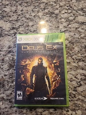 Deus Ex: Human Revolution (Microsoft Xbox 360, 2011) CIB Complete w ...