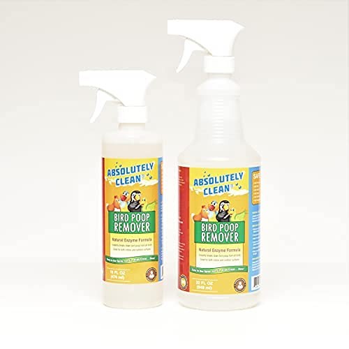 Amazing Bird Poop Cleaner Spray - Just Spray/Wipe - Safely & Easily ...
