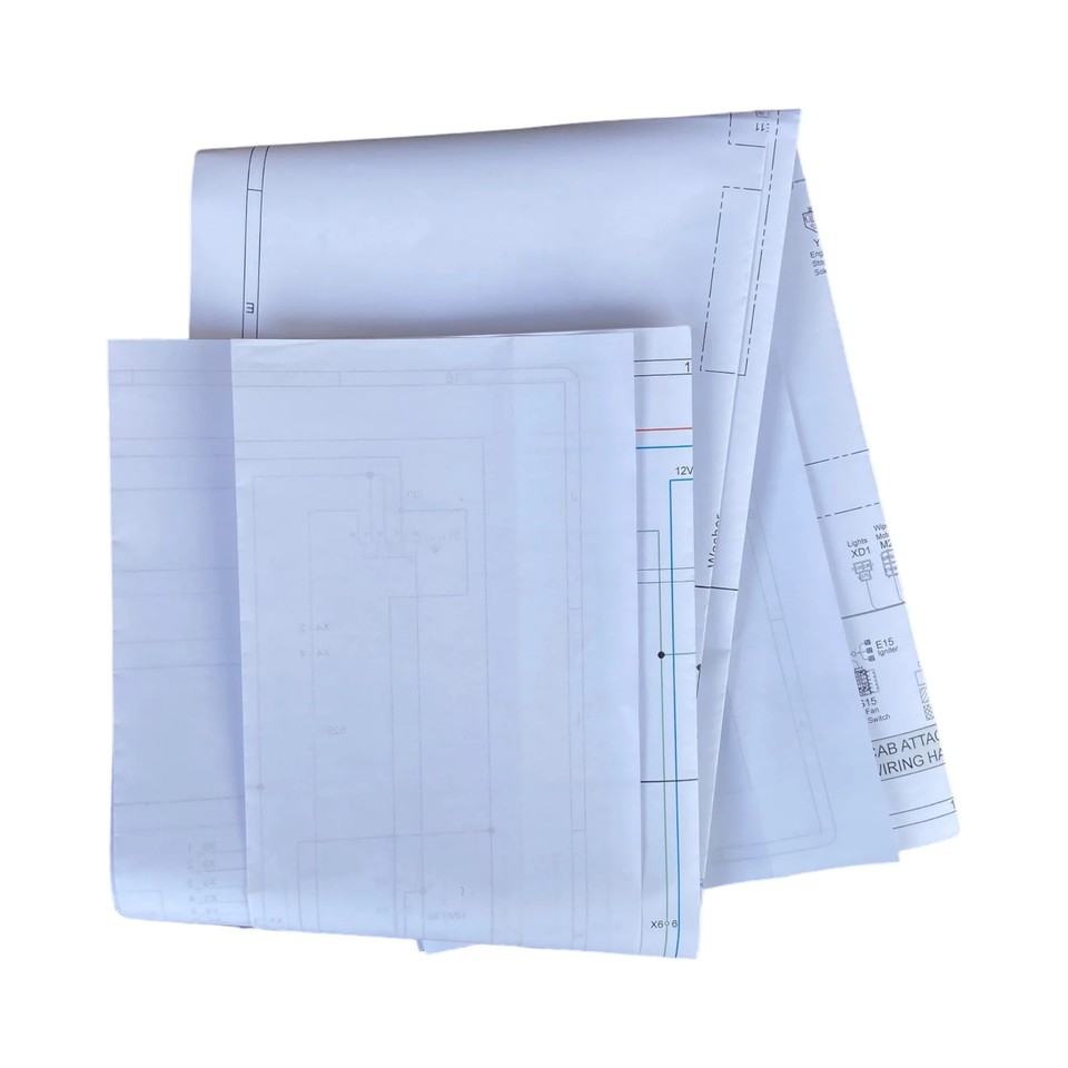 Caterpillar CC24B CB32B Utility Compactor Electrical Schematic Service ...