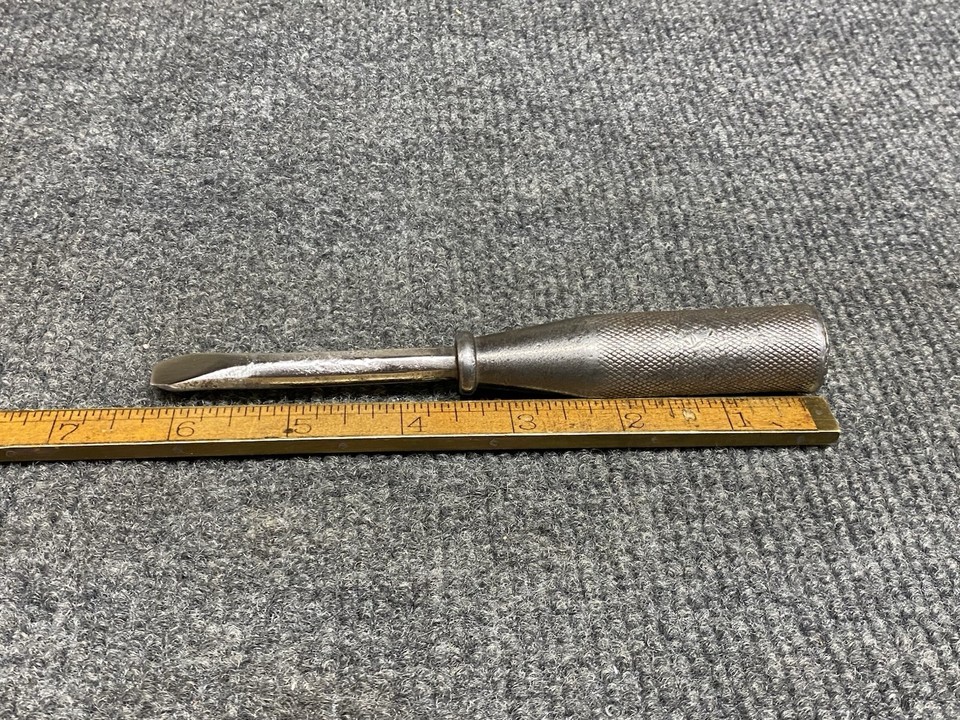 Vintage Machinist Made 3” Octagon Shaft Slotted Screwdrivers All Steel ...