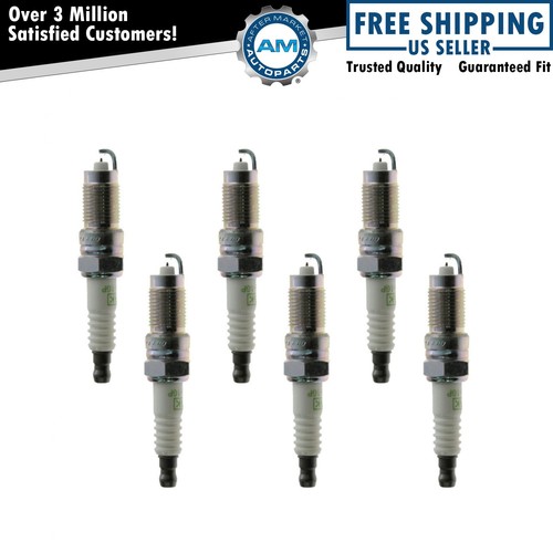 NGK 7159 Platinum Spark Plug Kit Set of 6 for E150 Explorer F150 ...