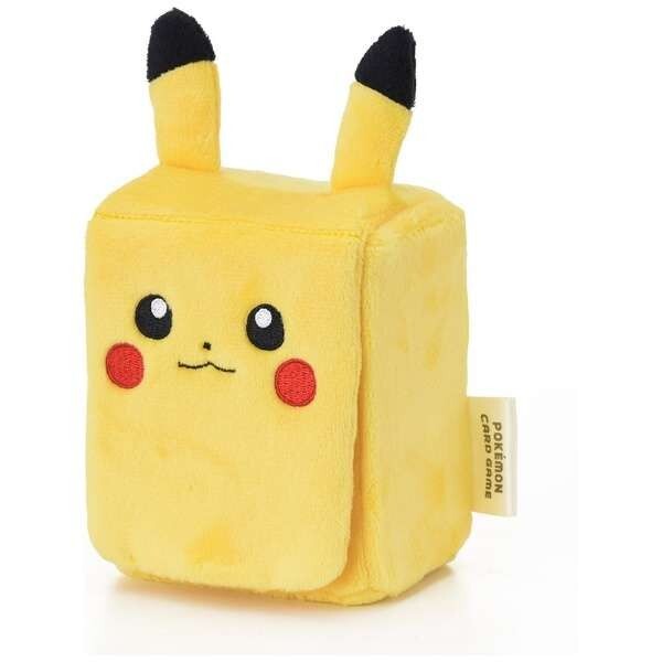 Pokemon Card game Pikachu Plush Deck case + Pikachu Long Card Storage ...