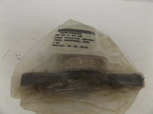 YOKE UNIVERSAL JOINT 207018 KOEHRING MODEL LRT-110 NSN 2520-01-268-5398 ...