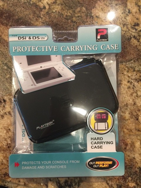 Playtech Protective Carrying Case For Nintendo Dsi & Ds Lite (black ...