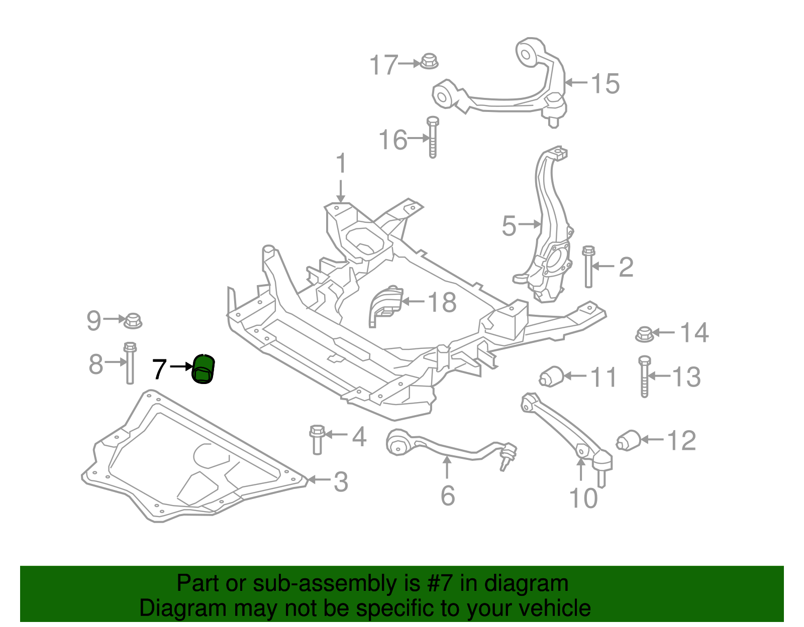 Genuine OEM Suspension Control Arm Bushing for BMW 31106778015 for sale ...