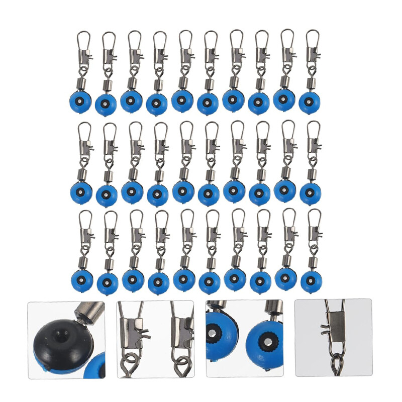 Fishing Tackle Running ledger zip slider beads snap links Float ...