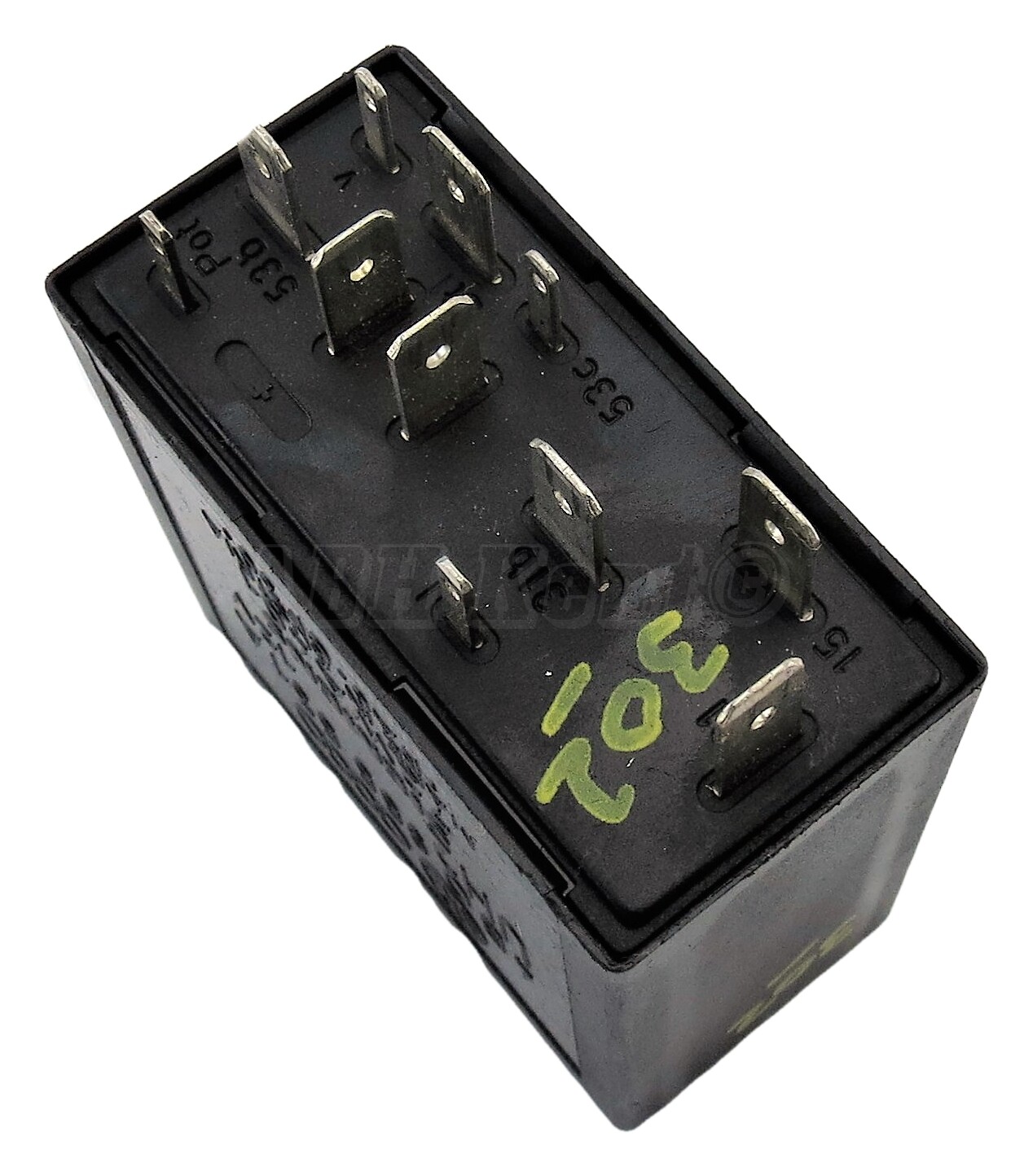 Audi VW Black-377 Control Unit Wiper Washing Relay Module 4B0955531A ...