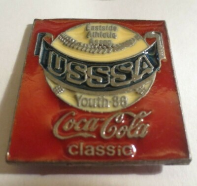 Coca-Cola Classic Eastside Athletic Assoc Youth 86 Soccer Lapel Pin | eBay