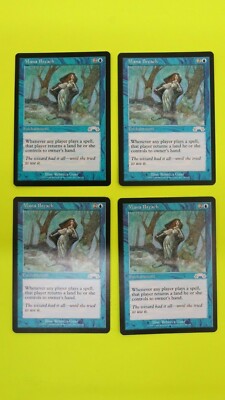 4x MANA BREACH EXODUS EXO PLAYSET MTG MAGIC THE GATHERING NM / UNPLAYED ...