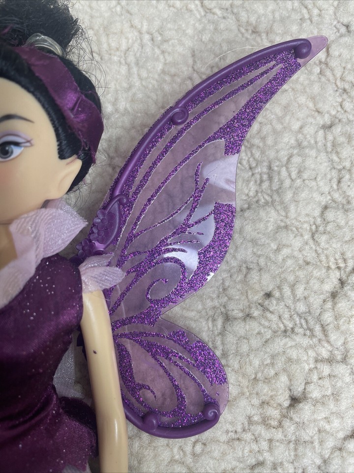 Disney Store Tinkerbell Fairy Vidia Doll Great Fairy Rescue Fluttering ...