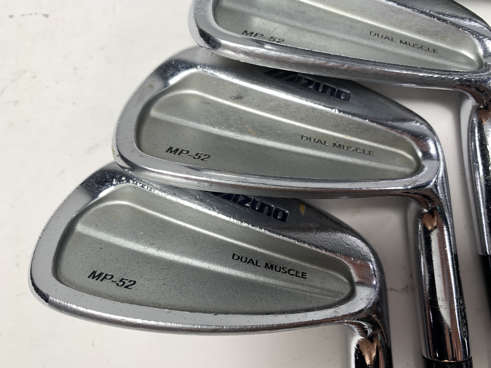 Mizuno MP 52 Iron Set 3-PW KBS Tour Regular Steel Mens RH | eBay
