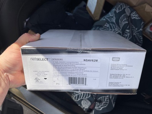 Hubbell NSAV62M Enclosure Box - White for sale online | eBay