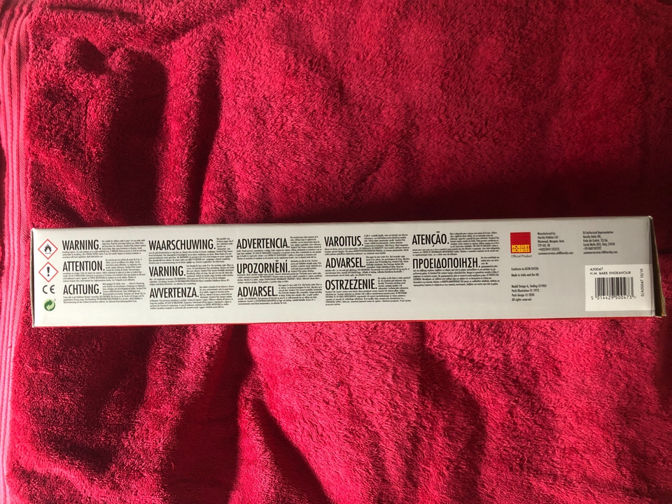 Airfix H.M. Bark Endeavour 250th Anniversary Boxing | eBay UK