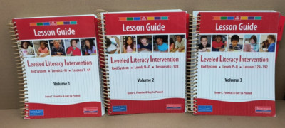 Fountas & Pinnell LLI Red Levels L-Q Grade 3 LLI Teacher Materials ...