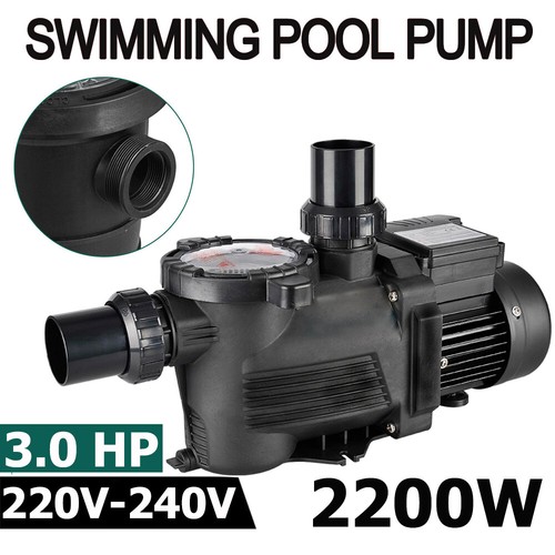 3 HP Pool Pumps for Inground Pools for up to 50K Gallons Garden Pond ...