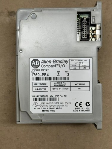 Allen Bradley 1769-PB4 CompactLogix 24V Power Supply | eBay