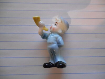 Vintage 2inches tall Bugle Boy Blue Come Blow your Horn Mint Shape | eBay