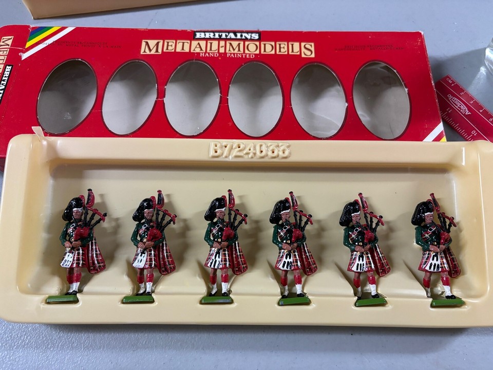 Vintage Britains Metal Models Toy Soldiers - 3 Sets | eBay