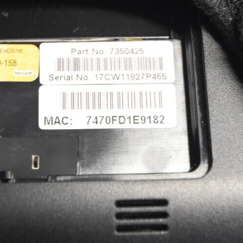 Oracle/Micros TABLET 721 Series, DT317BT , RECONDITIONED w/ Battery ...