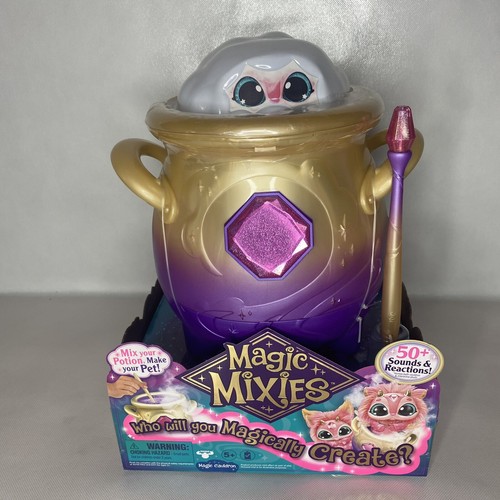 Magic Mixies Magical Misting Cauldron Interactive Plush Toy Inside ...