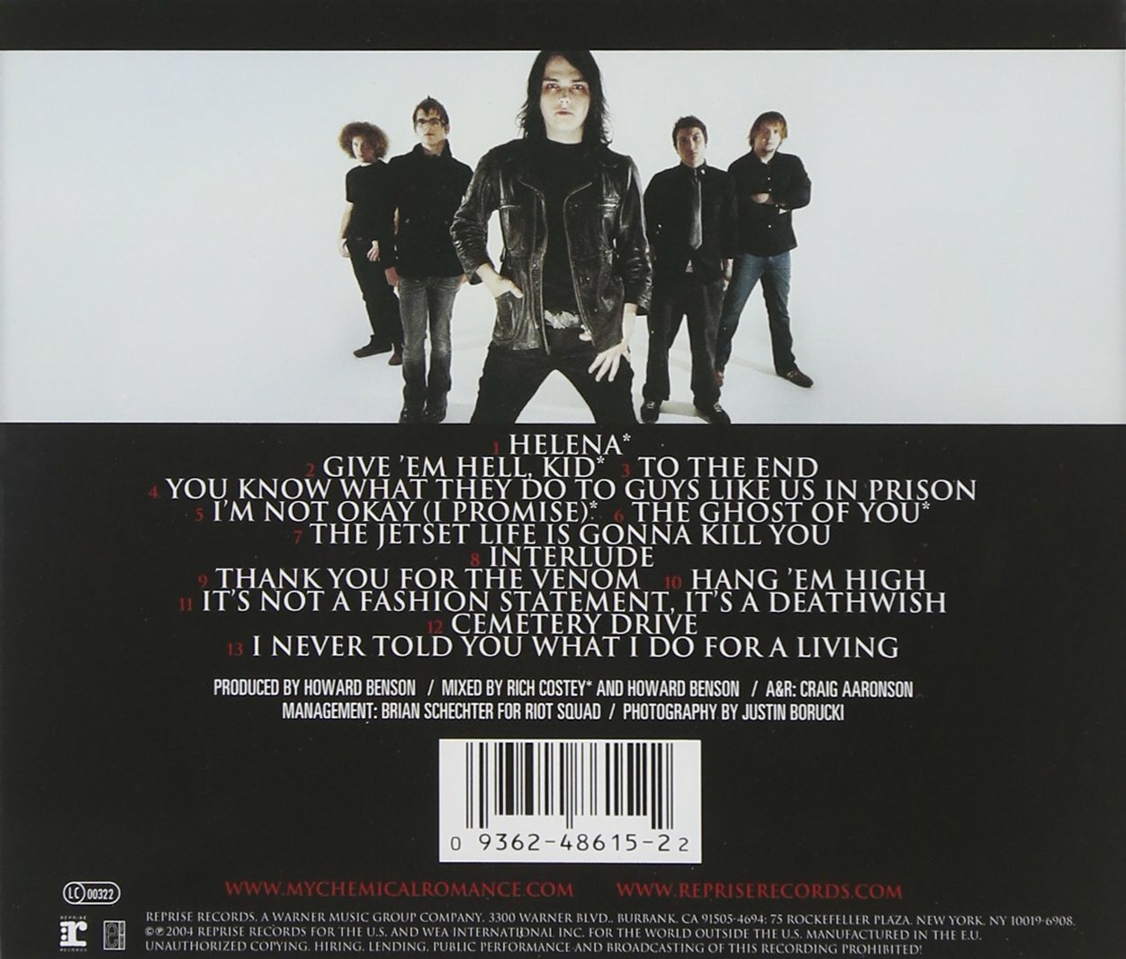 Three Cheers for Sweet Revenge [PA] by My Chemical Romance (CD, Jun ...