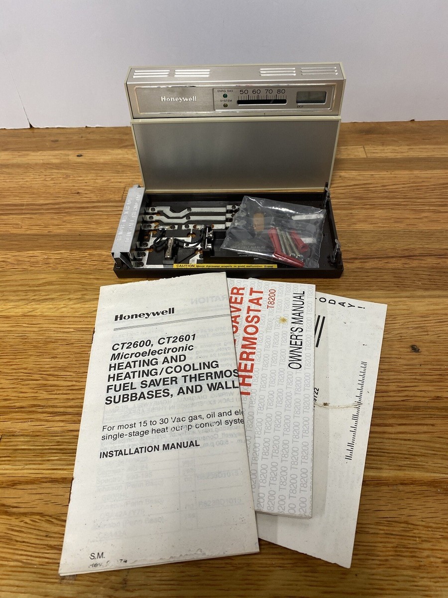 Old Honeywell Programmable Thermostat